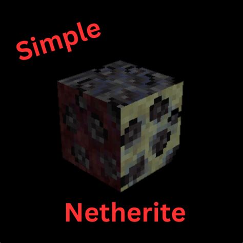 Simple Netherite [fabric] Minecraft Mods Curseforge