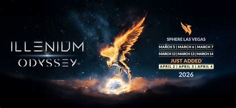Illenium Brings Odyssey To The Sphere Las Vegas In 2026 Sin City Vip