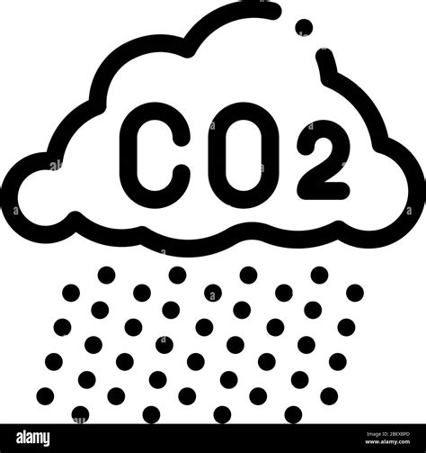acid rain icon vector outline illustration stock vector image and art alamy
