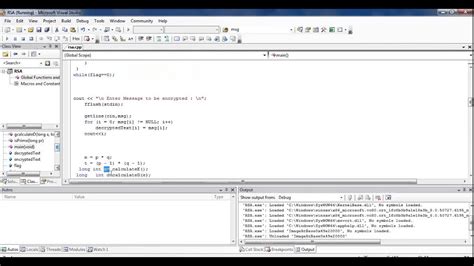 Rsa Using C Youtube