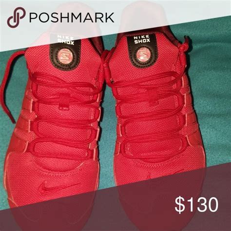 Nike Shox Nz University Red Sneakers Size 105