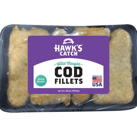 Hawks Catch Cod Fillets Frozen Seafood Sendiks Food Market