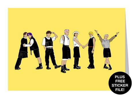 Bts Butter Card Bts Army Butter Birthday Card Bts Birthday Card Bts Custom Birthday Card