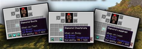 Мод Durability Tooltip Проверка прочности предметов