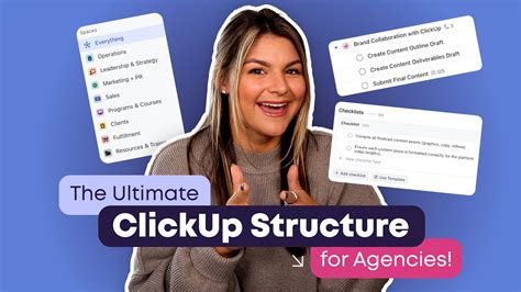 Clickup Hierarchy 101 Structure Your Agency For Maximum Efficiency Youtube