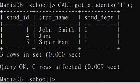 實作 練習使用stored procedure以及stored function 台灣mysql研究院 mysql tw