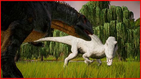 Leucistic Baryonyx Vs Majungasaurus Jurassic Clash Jurassic World