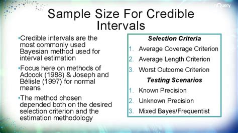 Session 6 Bayesian Sample Size Bayesian Sample Size