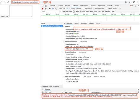 Jsonp的使用，解决跨域资源引起corb问题jsonp Cross Origin Read Blocking Corb Csdn博客