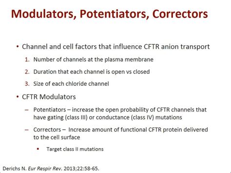 Evaluating Effects Of Cftr Modulation In Cystic Fibrosis Ppt Download