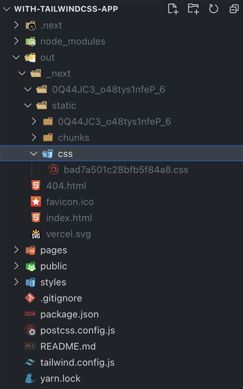 Tailwind Css Not Being Bundled In Static Export · Vercel Nextjs · Discussion 23195 · Github