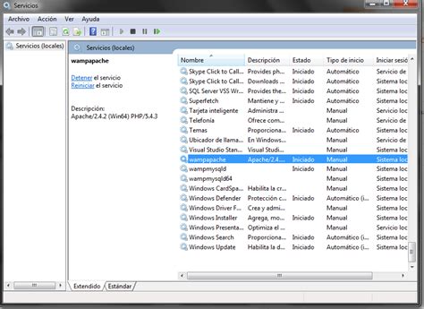 Error Al Iniciar Wampserver Could Not Execute Menu Item Internal Error