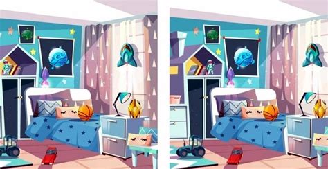 تست بینایی کمتر از 8 ثانیه 4 تفاوت تصویر را پیدا کنید؟