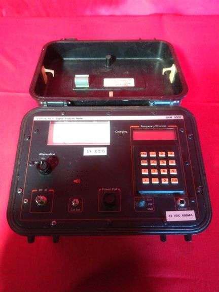 Wavetek Signal Analysis Meter Model Sam 1000 Sierra Auction Management Inc