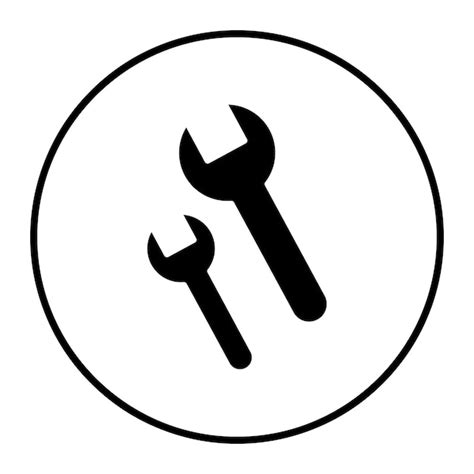 Premium Vector Spanner Vector Illustration