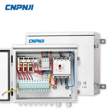 Cnpnji Mgv Pv6 1000v Ip65 6 In 1 Out 1 Strings Array 10a 1000v Dc Solar