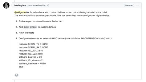 Bf 442 External I2c Bmp280 Barometer Not Supported See 12209 · Issue 12901 · Betaflight