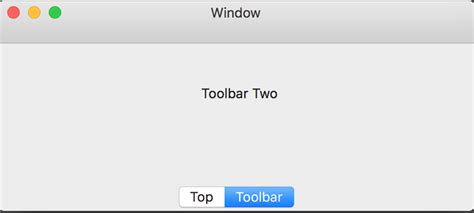 Macos Nstabview Toolbar Does Not Display Stack Overflow