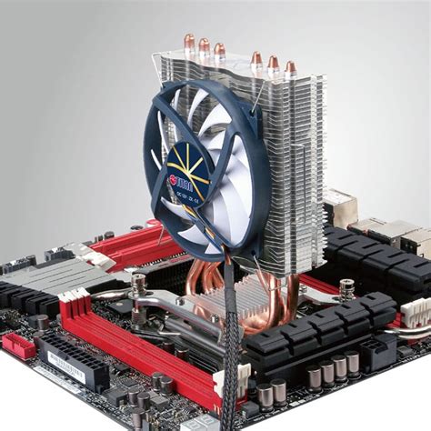 Titan 드래곤플라이 3 Cpu 쿨러 3개의 히트파이프 130w Tdp 초조용 95mm 팬