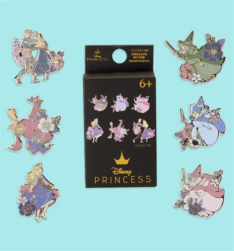 Loungefly Disney Sleeping Beauty 65th Anniversary Blind Box Pins