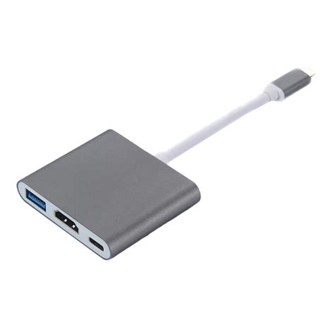 Inf Usb C Multiport Adapter Till Usb Pd Usb C 4k Hdmi Kompatibel Cdon