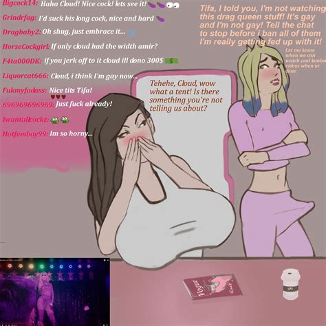 Rule 34 1boy 1girls Bimbo Bimbofication Bulge Cloud Strife