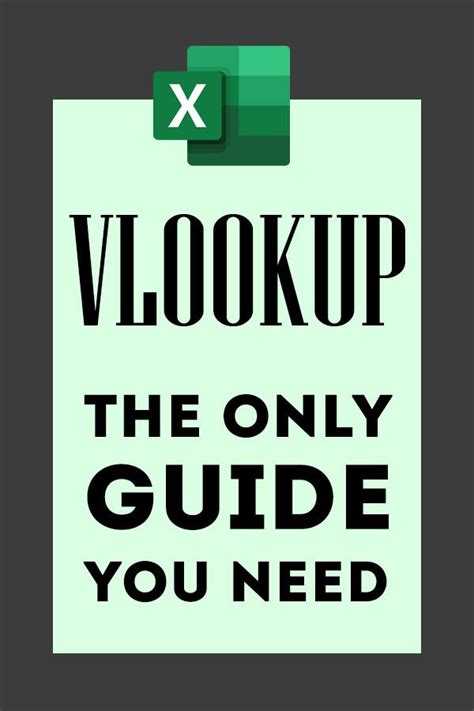 Vlookup In Excel The Only Guide You Ever Need Artofit