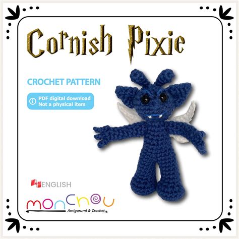Cornish Pixie Crochet Doll Pattern Etsy
