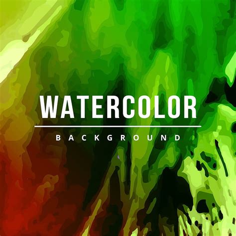 밝은 수채화 배경 벡터 Ai Eps Uidownload