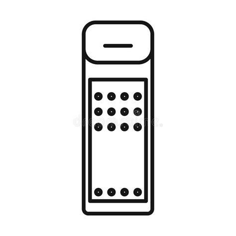 Pos Terminal Icon Black Line Art Vector Stock Vector Illustration Of
