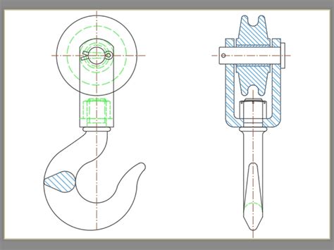Hook In Autocad Cad Download 2472 Kb Bibliocad