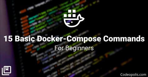 15 Basic Docker Compose Commands For Beginners Codeopolis