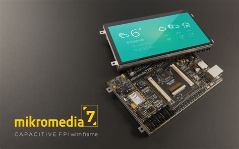 Mikromedia 7 Capacitive Fpi With Frame