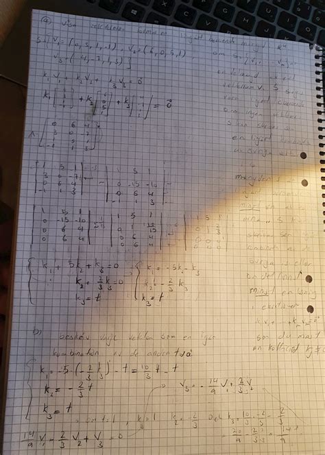 Linjärt Oberoende Och Oberoende Vektorer Matematikuniversitet