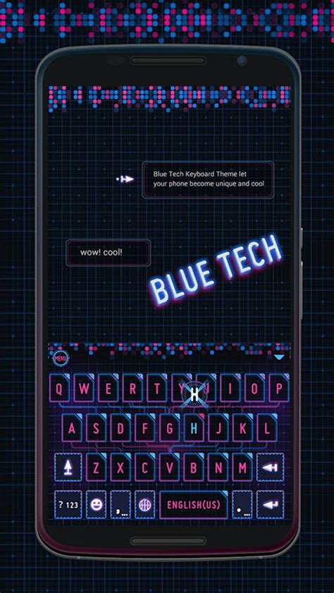 Blue Tech Keyboard Theme Apk For Android Download