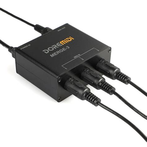 Doremidi Midi Merger 3 Midi Input 2 Midi Output Su Vicedeal