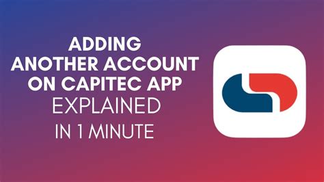 How To Add Another Account On Capitec App 2025 Youtube