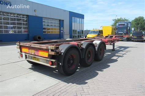 Renders Container Chassis Extendable On Rear Bpw Drum Container