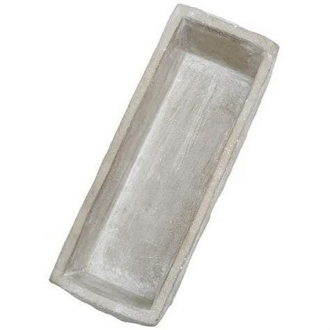 Gray Rectangular Flower Pot Size 9x6inch Lxb At ₹ 80 Piece In Sundargarh