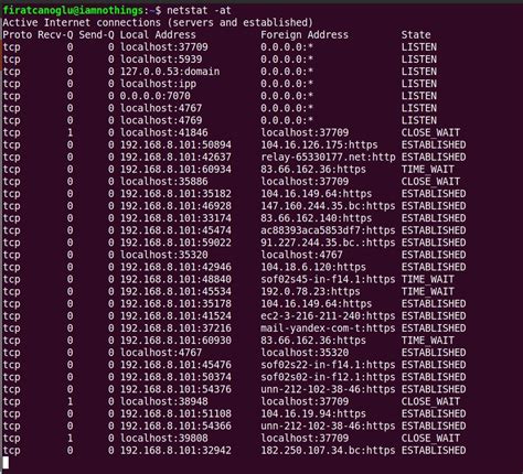 Örneklerle Linuxta Netstat Komutu Nasıl Kullanılır Linux Data Linux Sysadmin