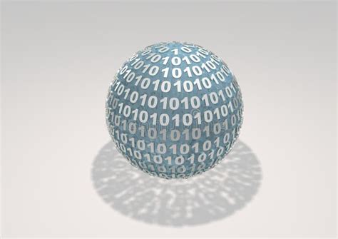 Binary Sphere Stock Illustration Illustration Of Computer 473336