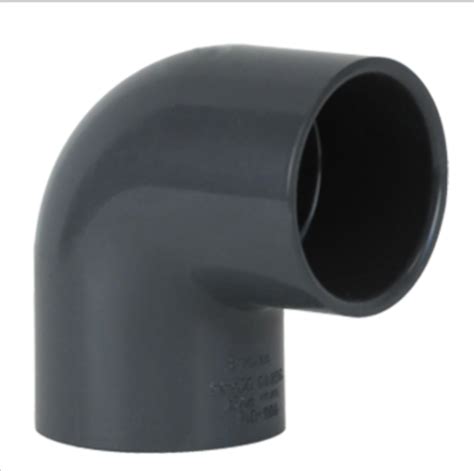 Sch80 Pvc 90 Degree Elbow Socket X Socket Streamline Filtration