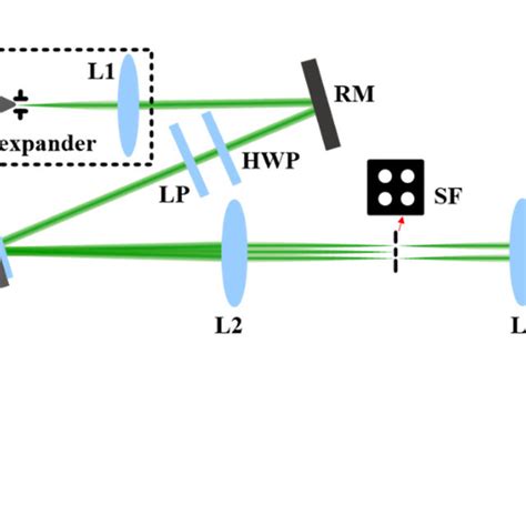 Schematic Diagram Of The Multifocal Structured Illumination Microscope Download Scientific