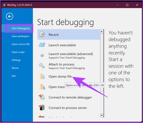 How To Open And Analyze Dump Files On Windows Guiding Tech