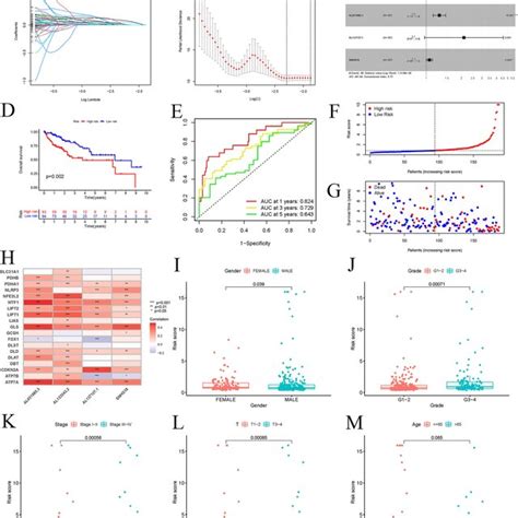 The Construction Of A Prognostic Signature In Hcc Patients A B Download Scientific Diagram