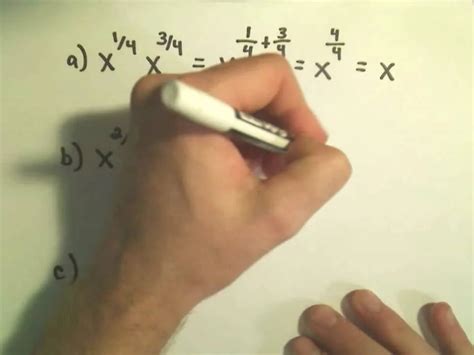 How To Multiply Variables With Rational Exponents In Algebra « Math Wonderhowto
