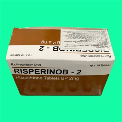 Thuốc Risperinob 2 Risperidon 2mg điều Trị Tâm Thần Phân Liệt