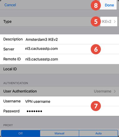 How To Set Up IKEv VPN On IPad VPN Setup Tutorials CactusVPN