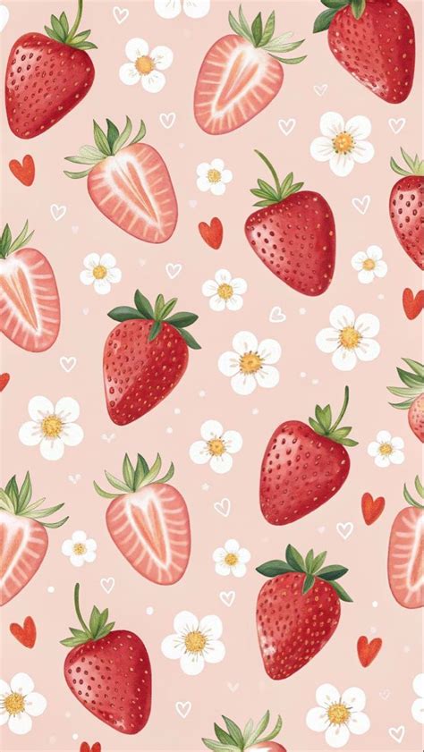 Delicious Strawberry Shortcake Wallpaper In 2025 Fruit Wallpaper