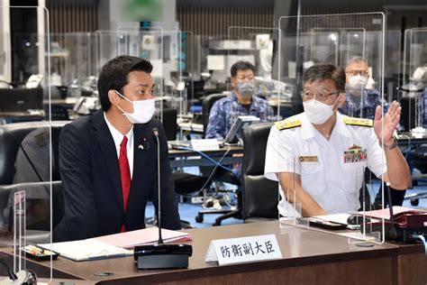 海上自衛隊 自衛艦隊（公式） On Twitter 9月9日、自衛艦隊司令官 湯浅秀樹海将は、井野俊郎防衛副大臣による海上作戦センターの